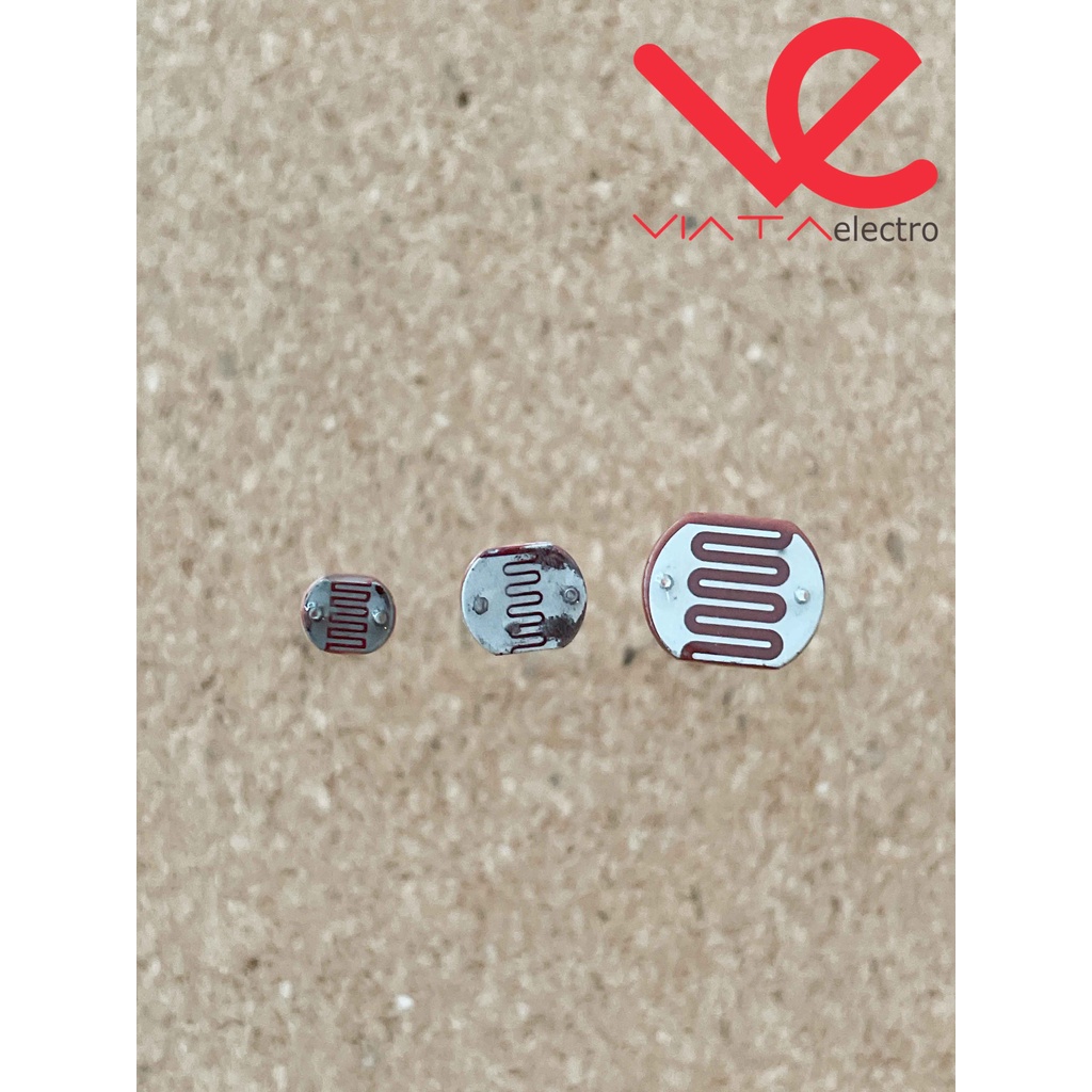 CAHAYA Ldr Medium 7mm PHOTO RESISTOR PHOTORESISTOR Light SENSOR ...