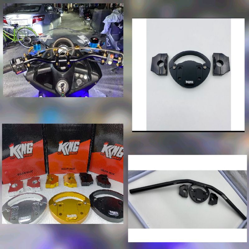 KING OF DRAG HEADPOST AND JET2WHEELS HANDLE BAR FOR NMAX VERSION 1 ...