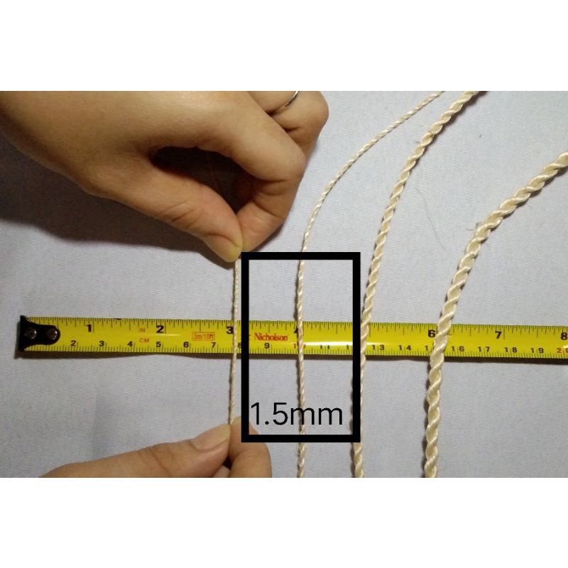 Abaca fiber rope sold per meter | Shopee Philippines