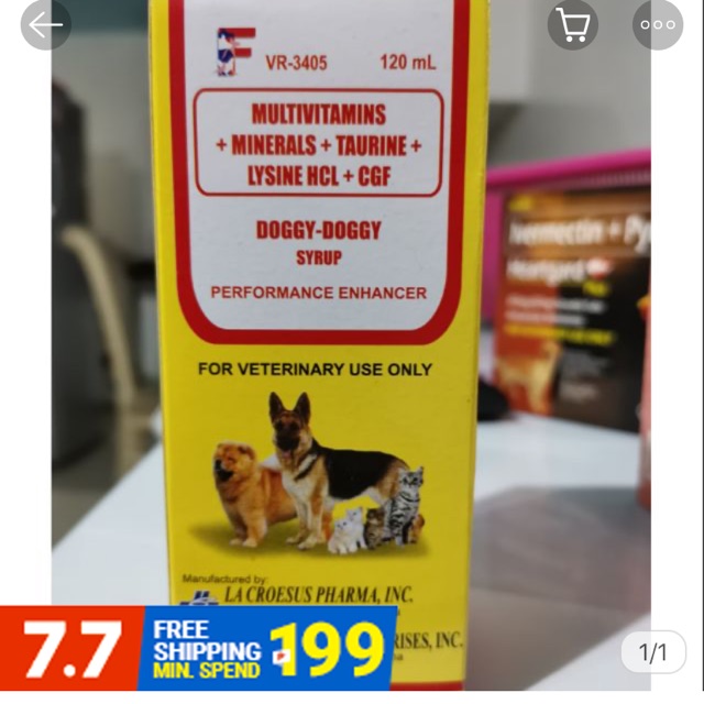 Doggy-doggy syrup 120ml(performance enhancer) | Shopee Philippines