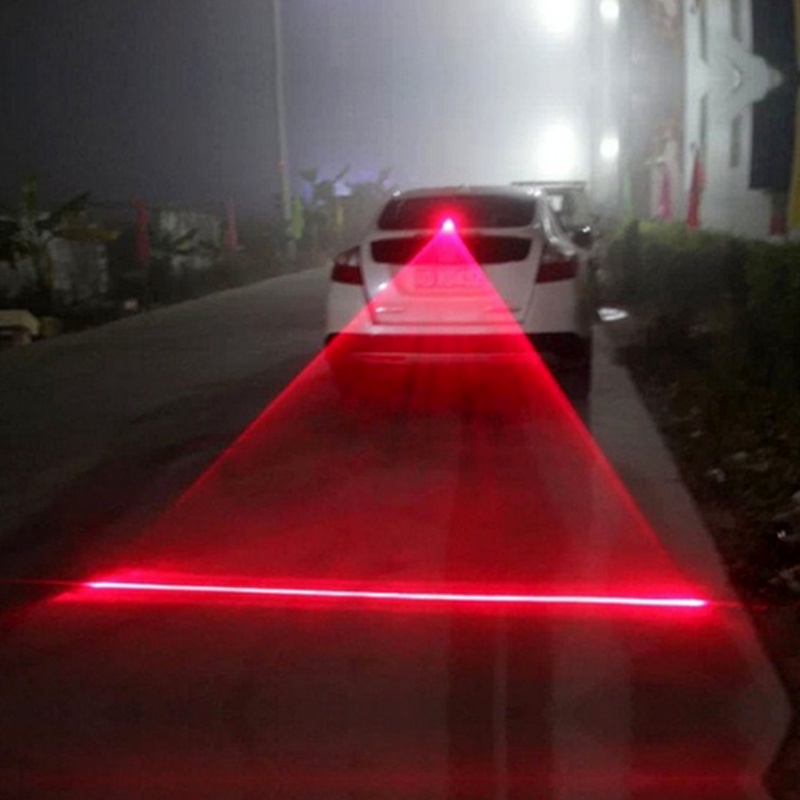 SEAMETAL Car Tail Light Laser Fog Lamp Universal For Motorcycle Vehicle ...