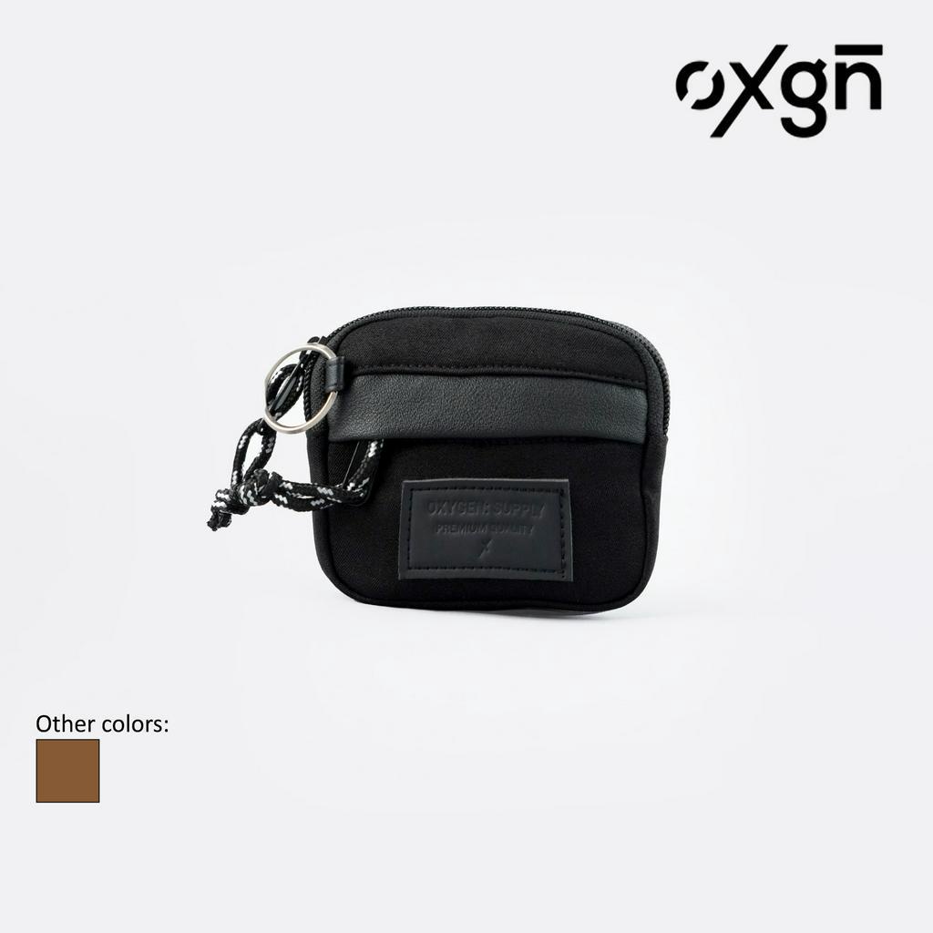 OXGN Coin Purse For Men And Women (Black/Tan) | Shopee Philippines