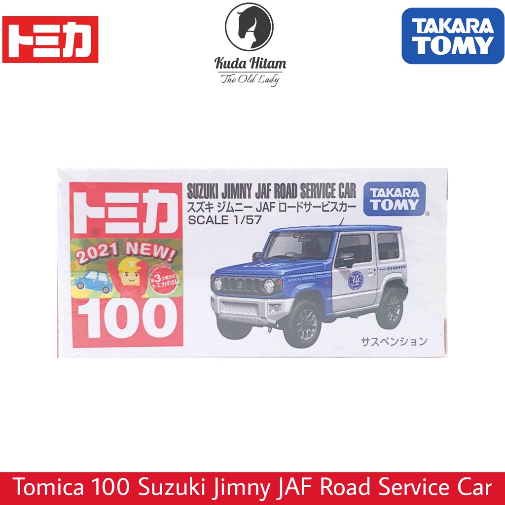 Tomica 100 Suzuki Jimny JAF Road Service Car | Shopee Philippines