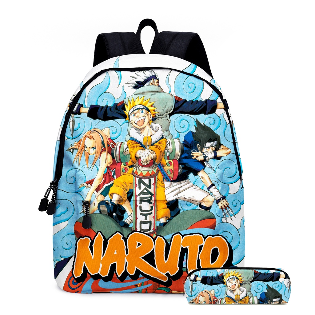 Naruto School Bag Kakashi School Student Children Cartoon Anime ...