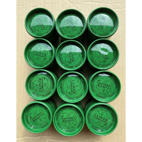 12 pairs Clover Fine and Coarse Grinding Lapping Compound 1oz (28.4g ...