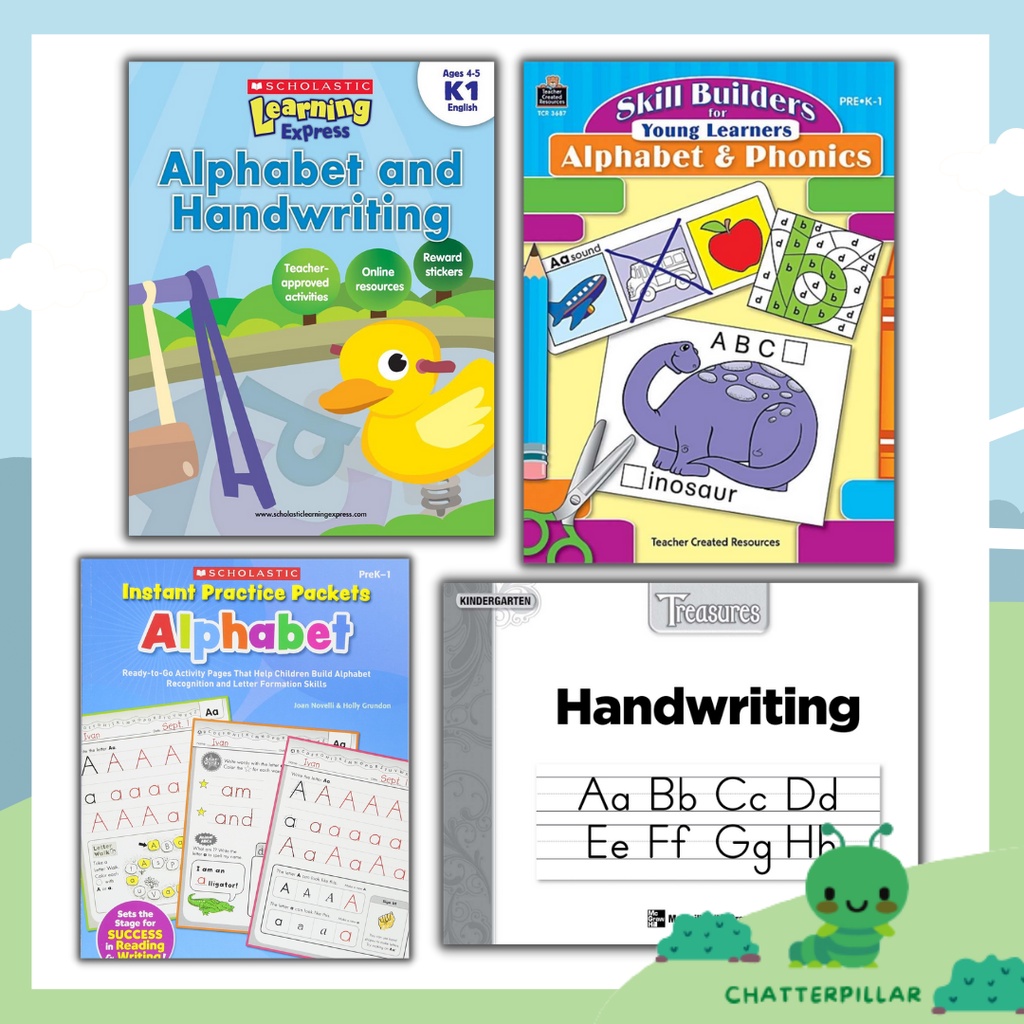Alphabet Letters Learning Books | Shopee Philippines
