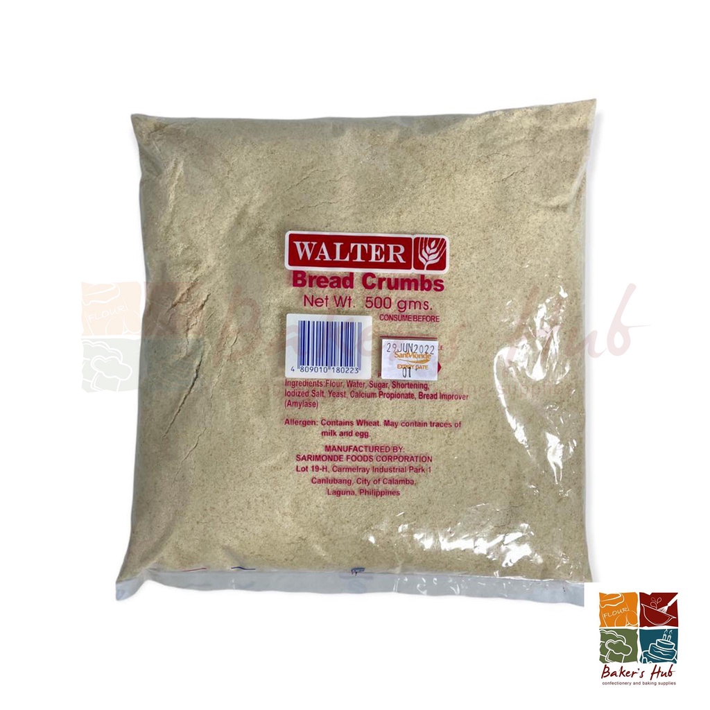 Walter Bread Crumbs 500g | Shopee Philippines
