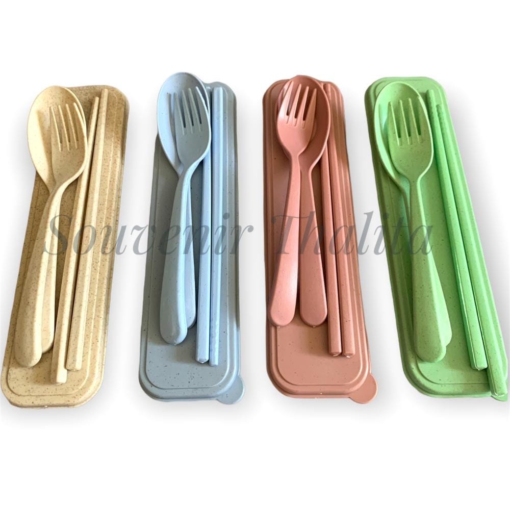 Imported Travel Spoon Set Box - Wedding Souvenir Spoon Fork Chopsticks ...