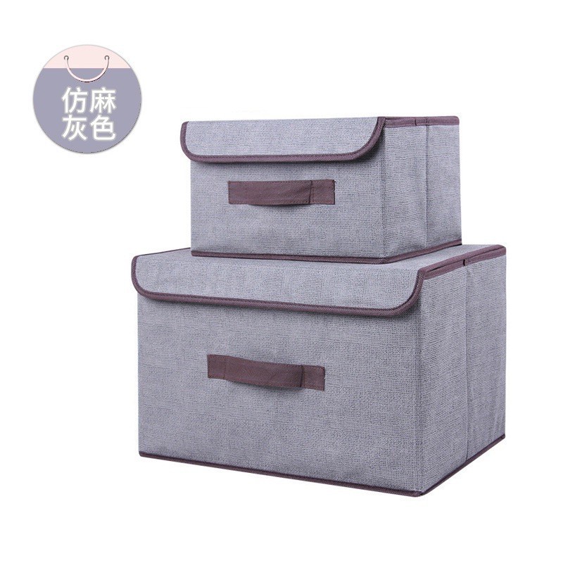 Home Color Foldable Storage Box 2 in 1 Storage Box Beautiful and ...