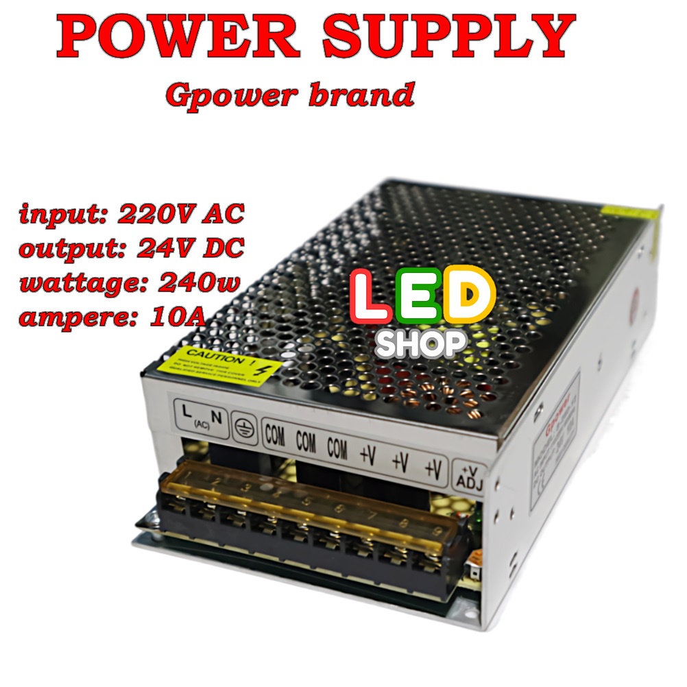 DC 24V Power Supply Transformer Driver 24v 240watts 10ampere 240w 10a ...