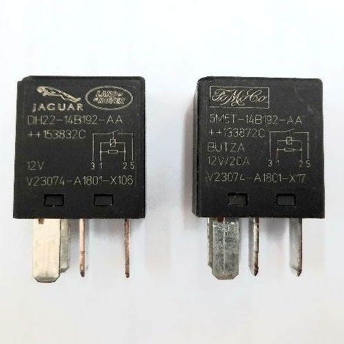 Relay 5M5T-14B192-AA Car PA66-GF25 Jaguar FoMoCo 12V 4/5 Legs High ...