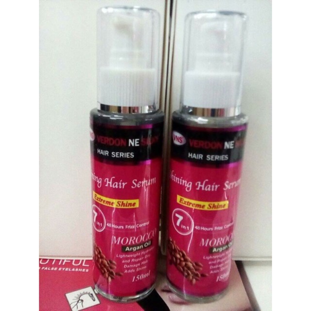 Verdon hair shine hair serum Morocco argan oil verdon oil | Shopee ...