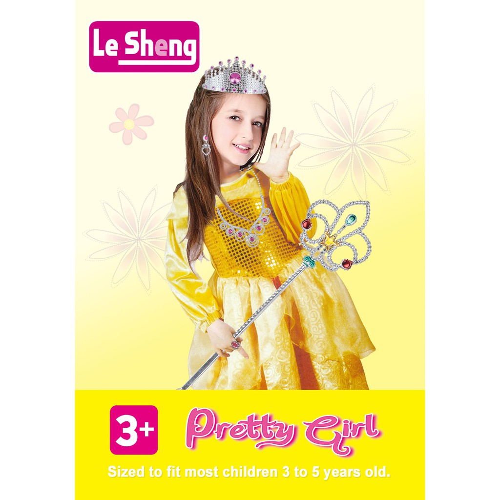 Le Sheng Pretty Girl - Princess Costume Set (0978-1) | Shopee Philippines