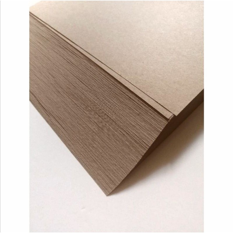25pcs/50pcs/100 pcs A4 SIZE 185gsm / 115gsm Printable Kraft brown paper ...