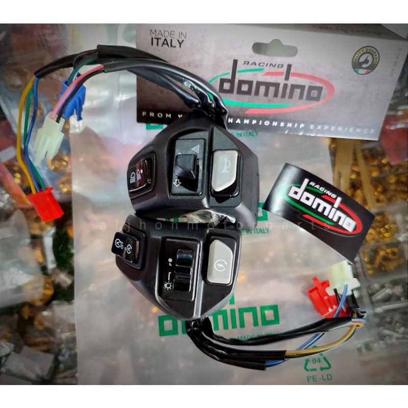 Domino Handle Switch Mioi125 / AEROX / M3 With Hazard Light Switch Left ...
