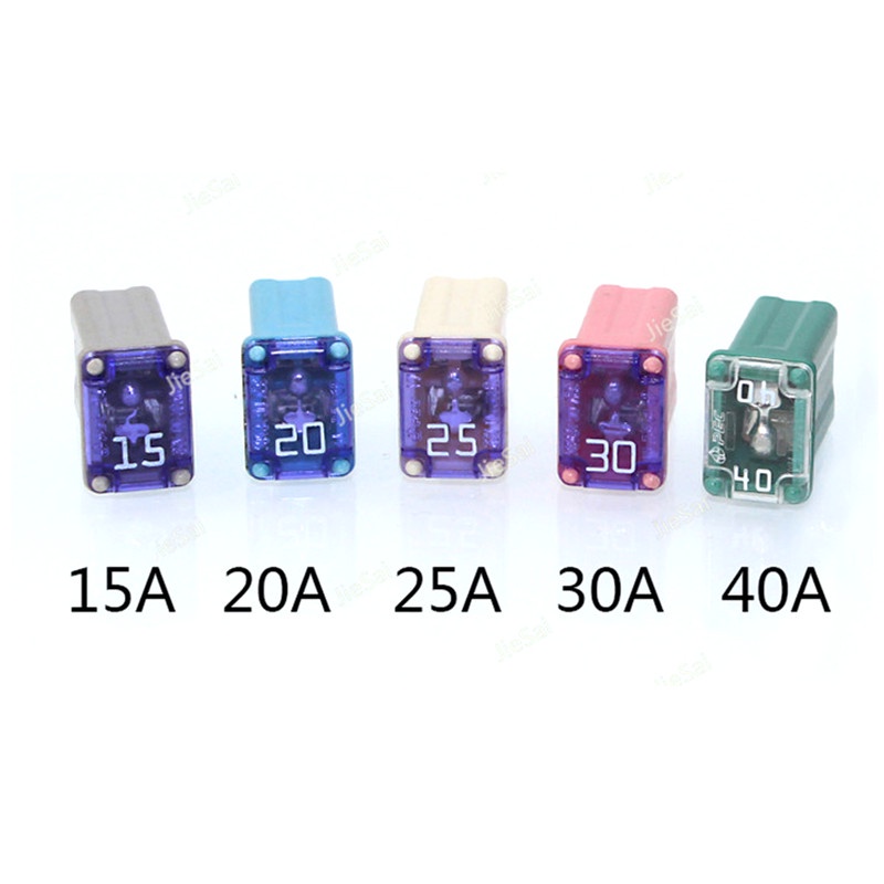 Micro M Rectangle Fuse Mini Size PEC Automotive Car Fuse 15A 20A 25A ...