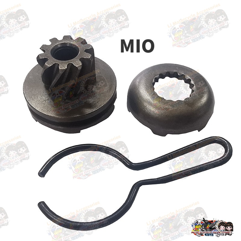 LJ Motorcycle Kick Pinion Starter Gear Yamaha Mio sporty, Mio i 125 ...