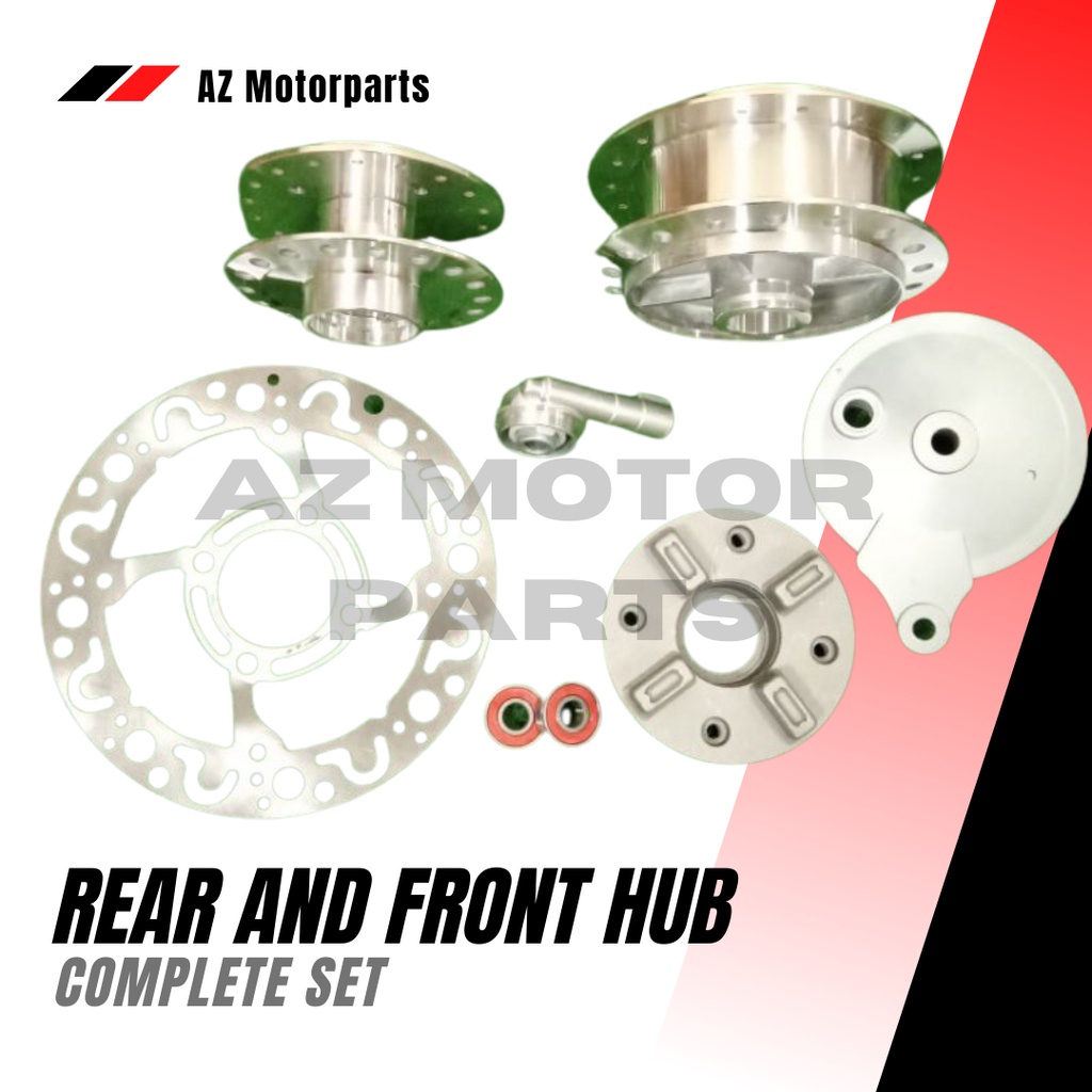 Rear and Front Hub Complete Set for Xrm110 | Shopee Philippines