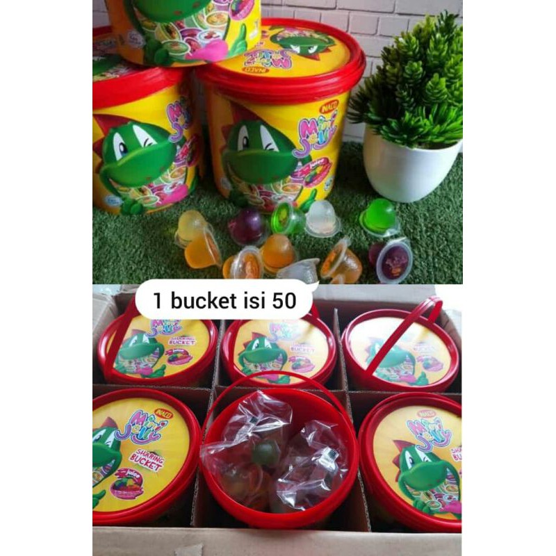 Inaco Mini Jelly Sharing Bucket Contents 50pcs | Shopee Philippines