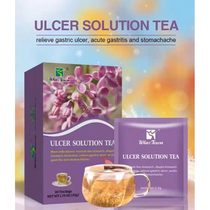 Ulcer Solution herbal tea | Shopee Philippines