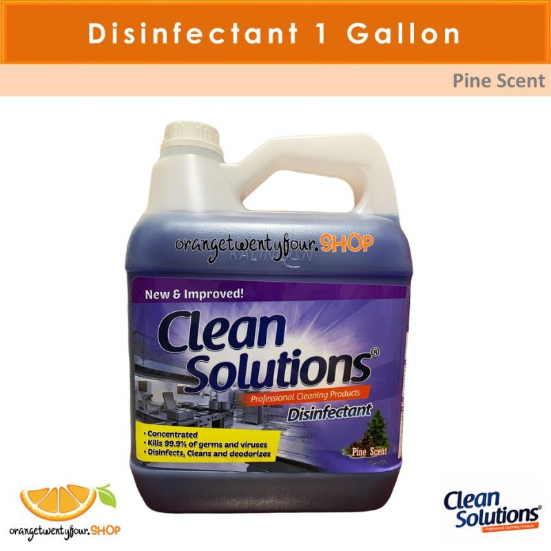 Clean Solutions Disinfectant 1 Gallon | Shopee Philippines