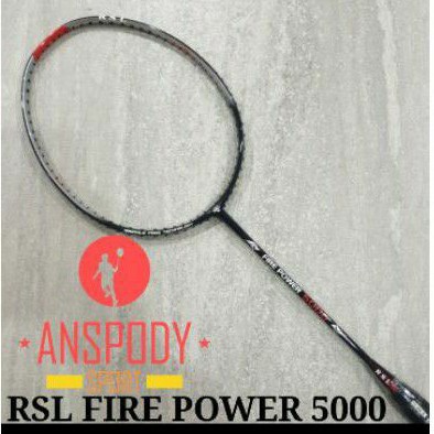 Rsl FIRE POWER 5000. BADMINTON Racket | Shopee Philippines