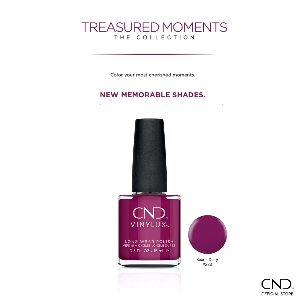 CND Vinylux Secret Diary No 323 Long Wear Polish 15ml | Shopee Philippines