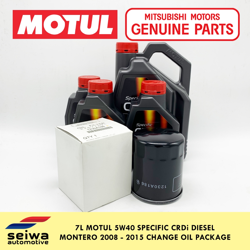 [2008 - 2015 2.5L GEN2] Mitsubishi Montero Oil Filter Change Package ...