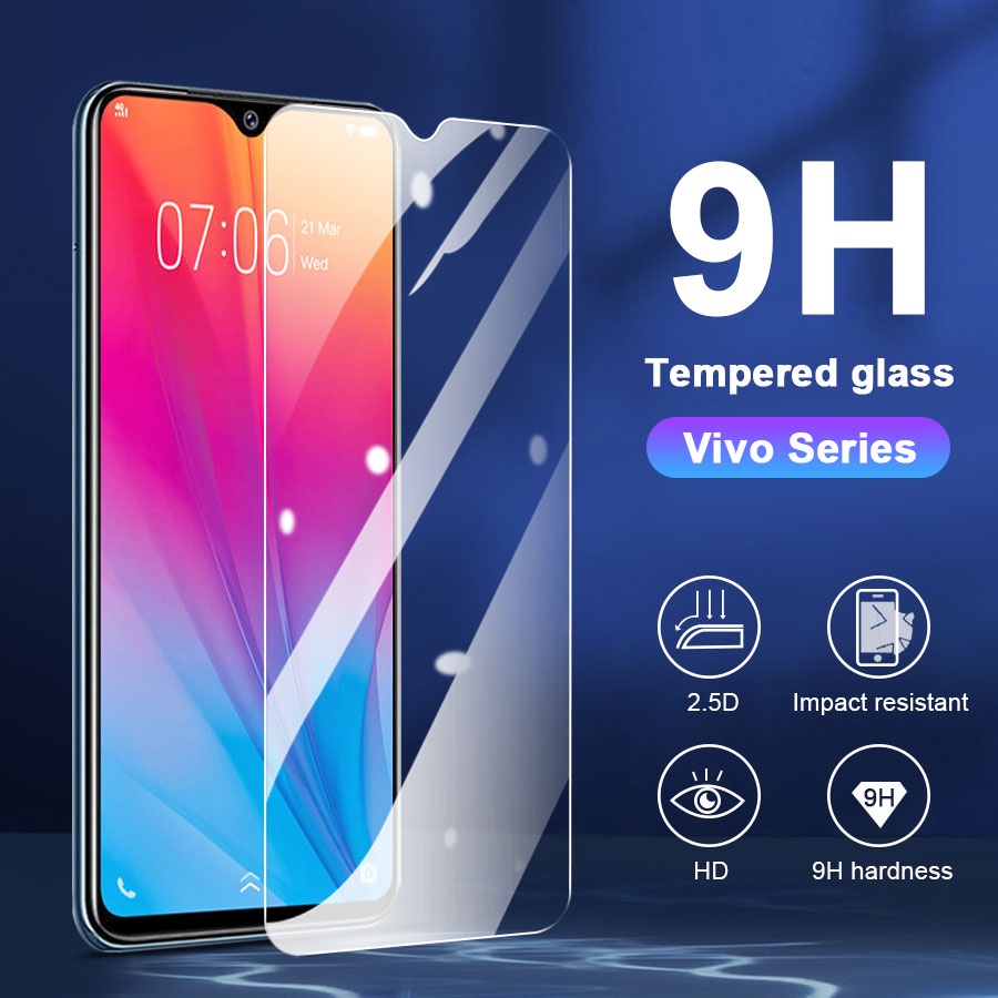 Tempered Glass Screen Protector for Vivo V29e V27e V25e V23 V21e V20 Se V23e V15 V17 V19 V17 ...