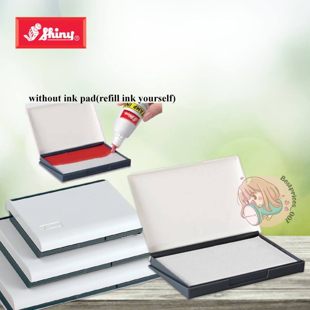 Shiny Stamp Pad Without Ink (Unink) | Shopee Philippines