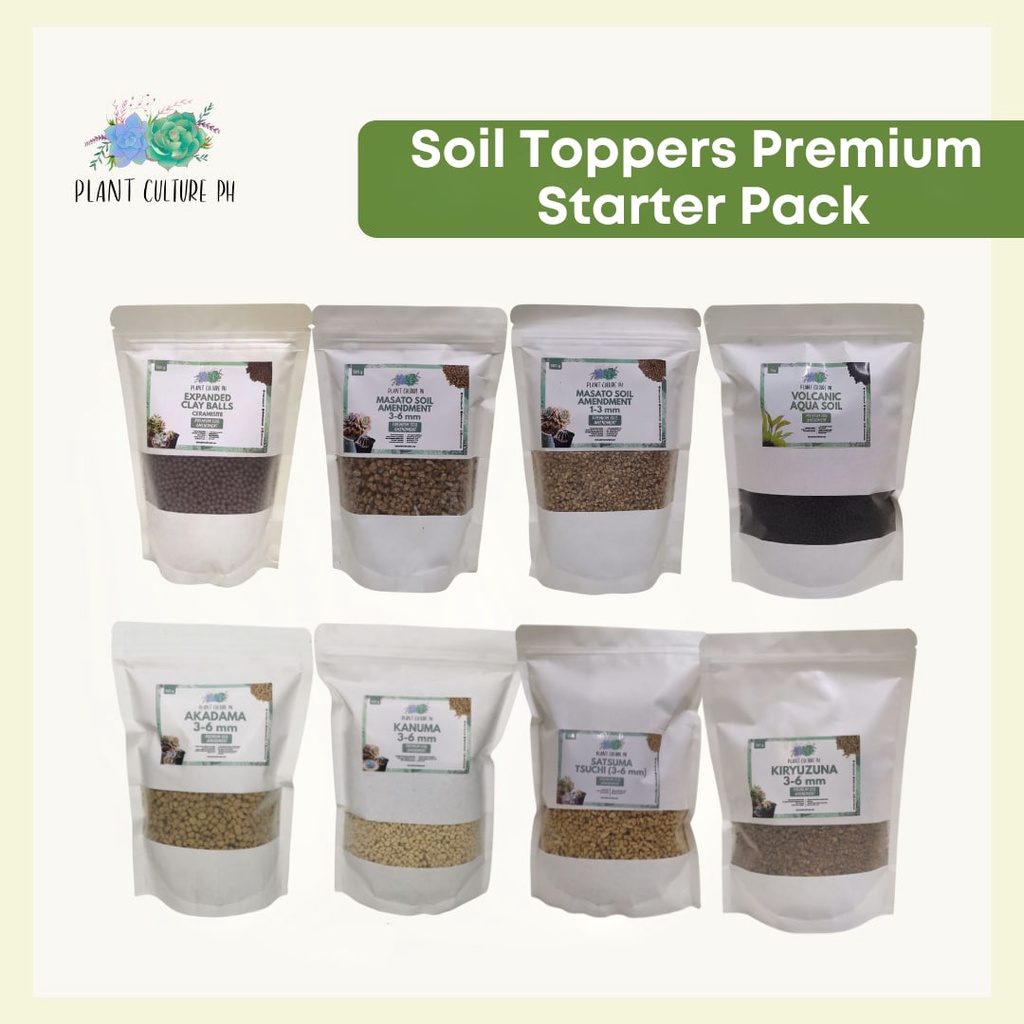 Soil Toppers Premium Starter Pack by Plant Culture PH | Shopee Philippines