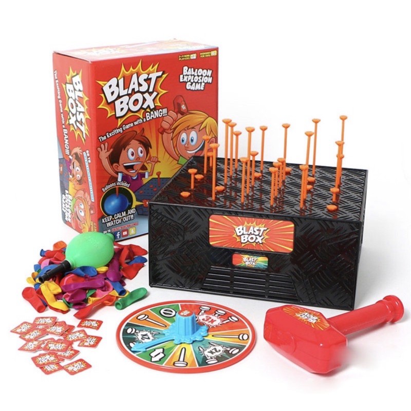 Blast Box Balloon Explosion Game Family Boardgame | Shopee Philippines