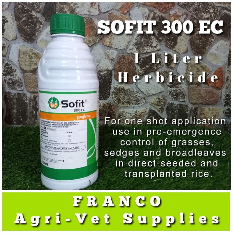 Sofit 300 EC Herbicide ( 1Liter ) | Shopee Philippines