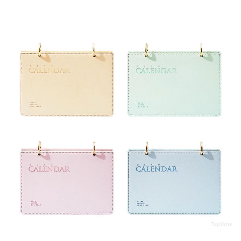 Top Standing Flip Desk Calendar Desktop Date Notepad Home Office Daily ...