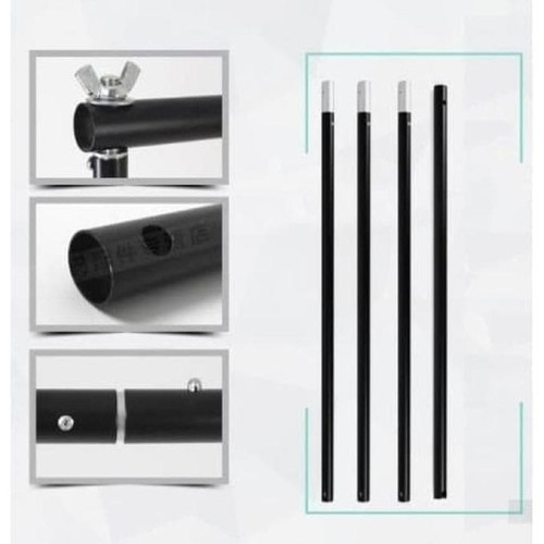 3m cross bar background pipe, photo studio background connection pipe ...