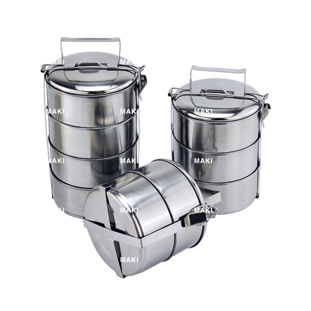 4 layer insulated lunch box for adult bento box for kids lunch box ...