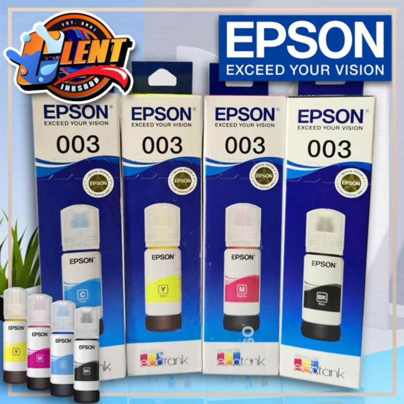 Original epson ink 003 CMYK | Shopee Philippines