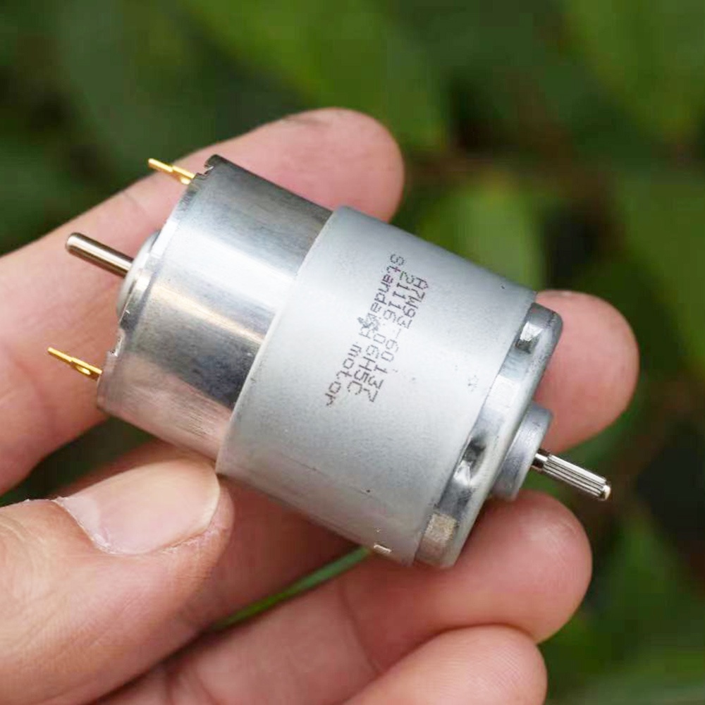 Standard Miniature 385 Dual Axis Motor DC 12V 18V 24V 10500RPM 2.3mm ...