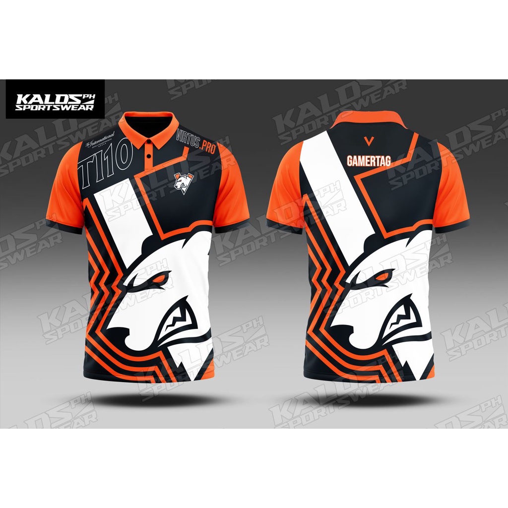 DOTA 2 VIRTUS PRO POLOSHIRT CONCEPT | Shopee Philippines