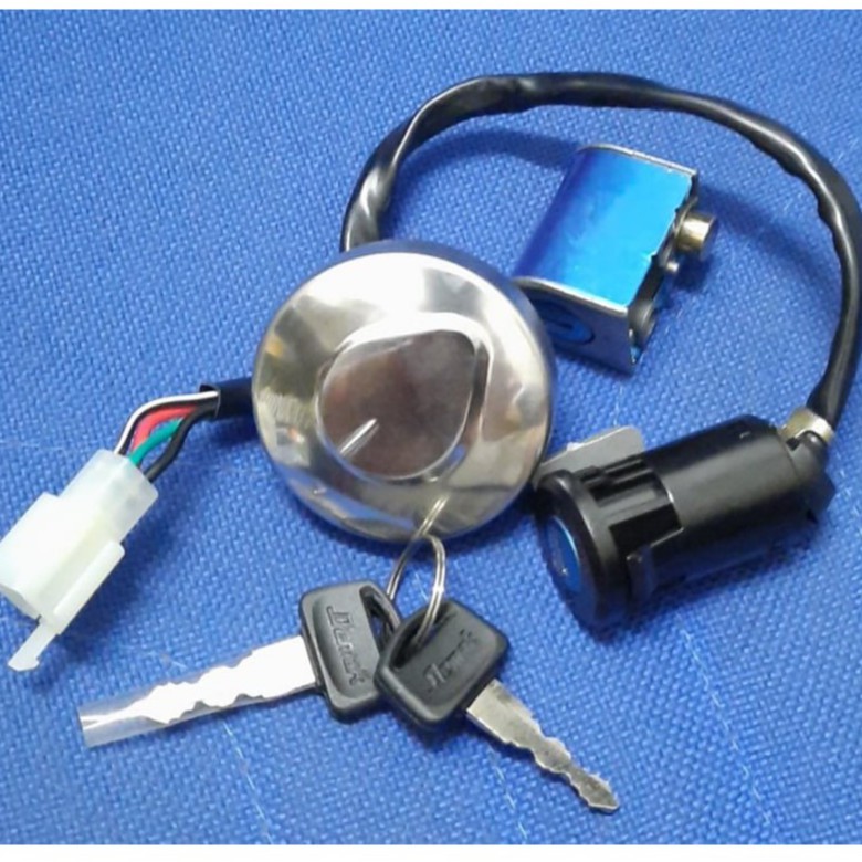 Demak DJ90 - Lock Set / Ignition Switch / Key Set ( Kunci Suis ...