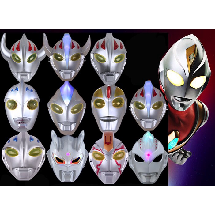 MY Local Seller Anime Ultraman Mask with light Sound effects for ...