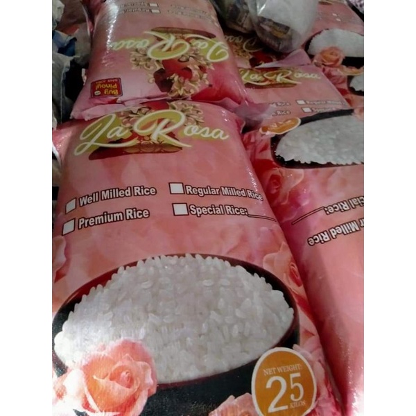 RICE SACK 25KILOS LAMINATED SAKO BIGAS PRICE IS PER PIECE | Shopee ...