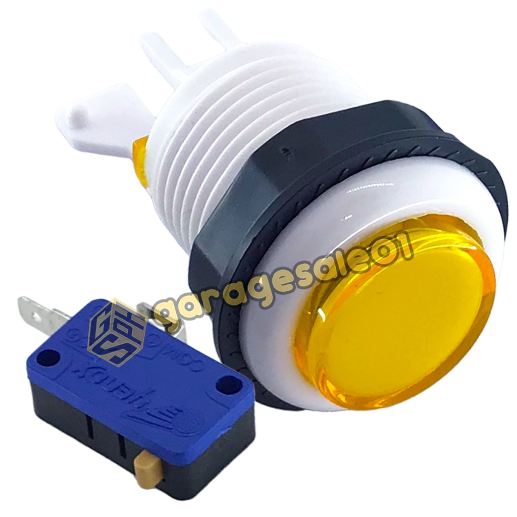 YELLOW Push Switch Button For Karaoke/Videoke With Microswitch | Shopee ...
