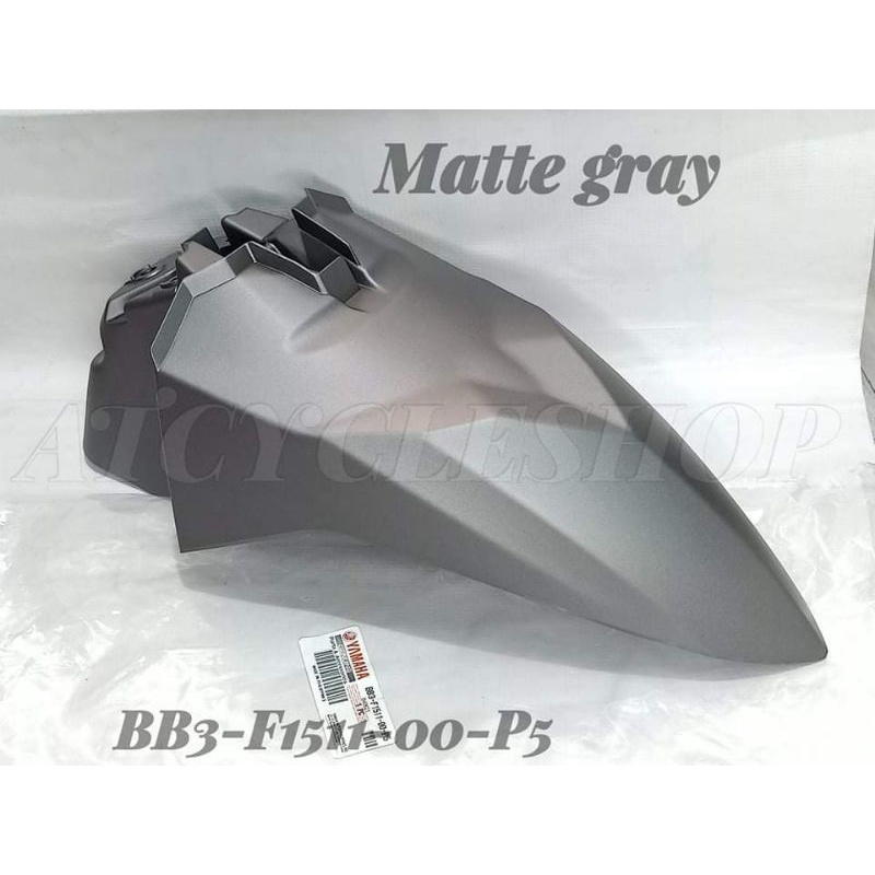YAMAHA FRONT FENDER MATTE GRAY FOR MIO I 125/M3 ORIGINAL | Shopee ...
