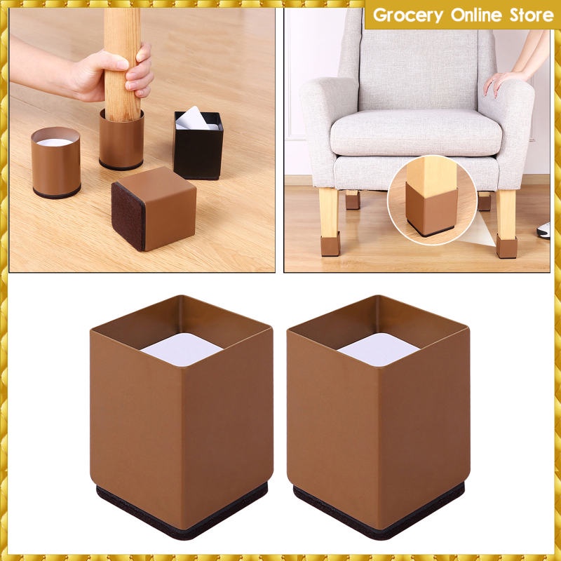 Furniture Bed Riser Chair Leg Lifts Couch Lifters Fits Chair Table Desk ...