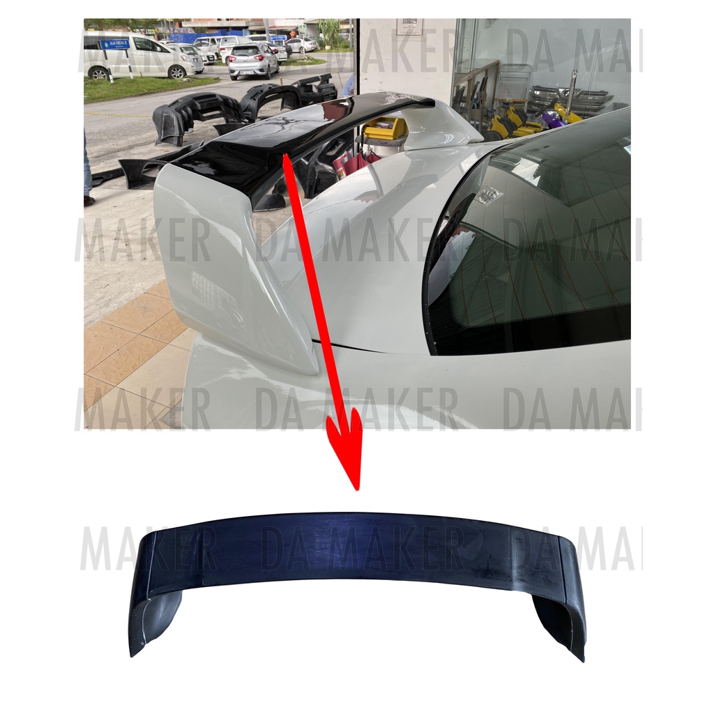 HONDA CIVIC FD FD2R TYPE R REAR SPOILER (1PCS) | Shopee Philippines