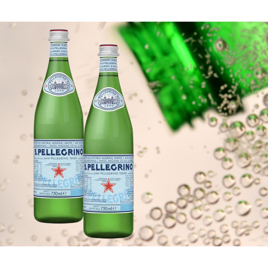 San Pellegrino Sparkling Water 750 ml (2 bottles per order) | Shopee Philippines