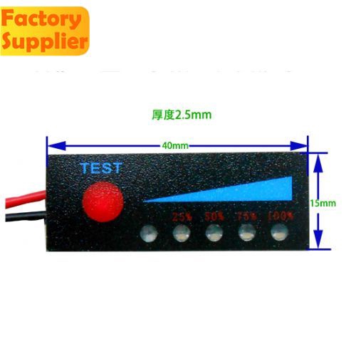3S 12.6V 18650 Li-ion Lipo Lithium Battery Level Indicator Tester LCD ...