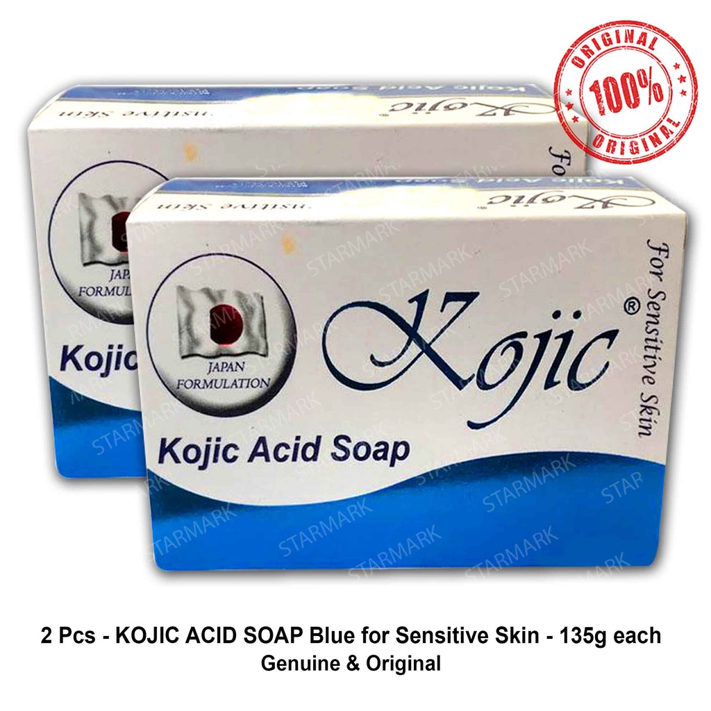 Kojic Soap Blue for Sensitive Skin by Sutla, Kojic Acid Soaps, Japan ...