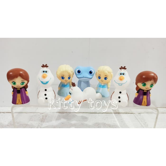 Frozen Rubber Contents 7 Figures ELSA ANNA OLAF | Shopee Philippines
